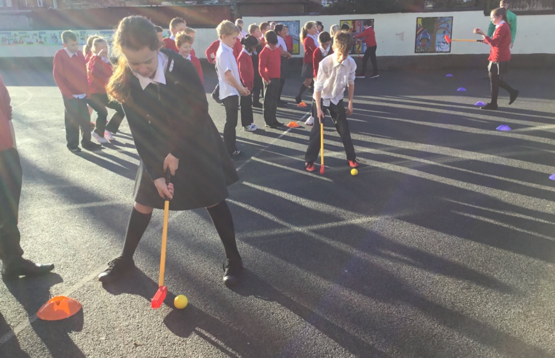 Sale uses Tri Golf to introduce more children to golf! | Sale Golf Club